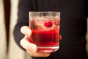 Cranberry Infused Vodka and MirandaCubes – Heavy Table
