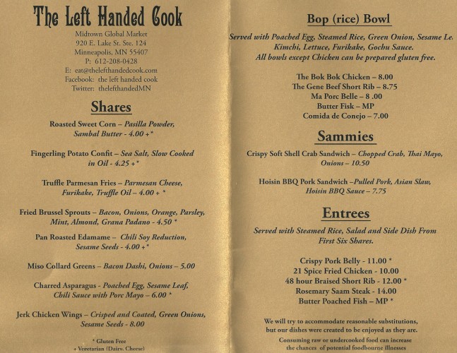 left-handed-cook-menu – Heavy Table