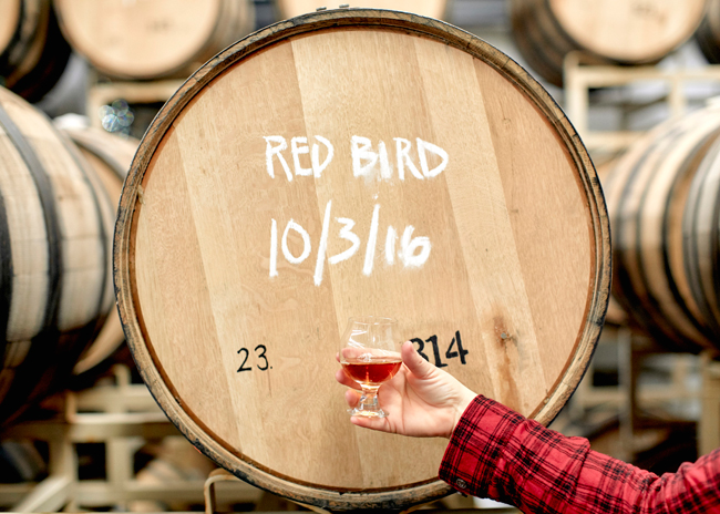 red-bird-barrel-glass – Heavy Table